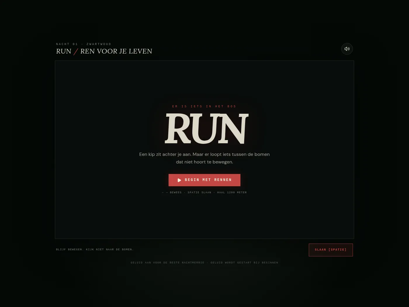 Run Horror Game