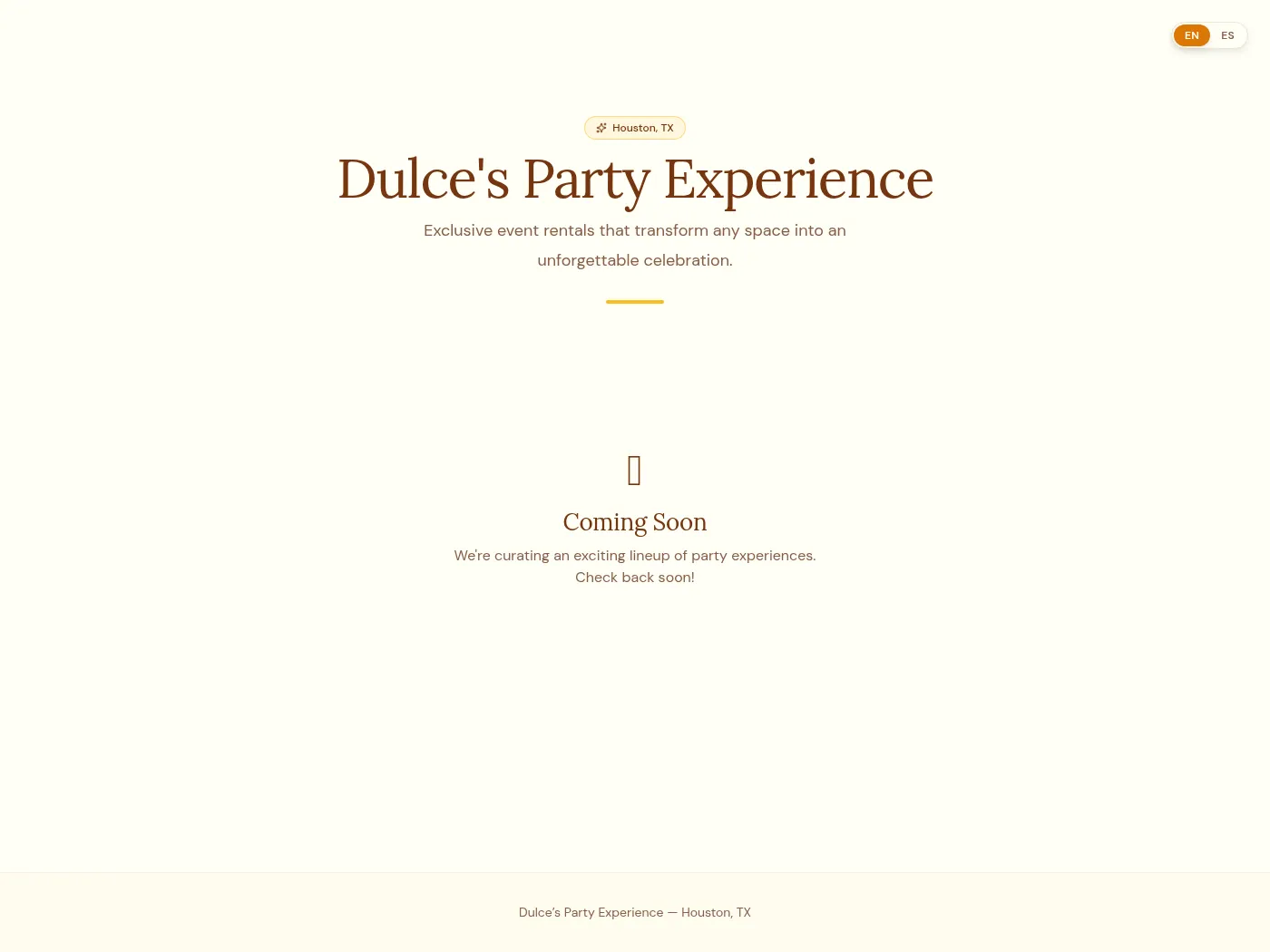 Dulce's Event Gallery