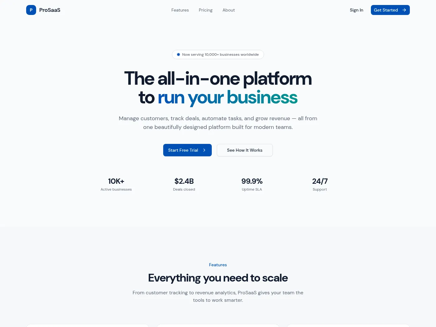 ProSaaS Platform
