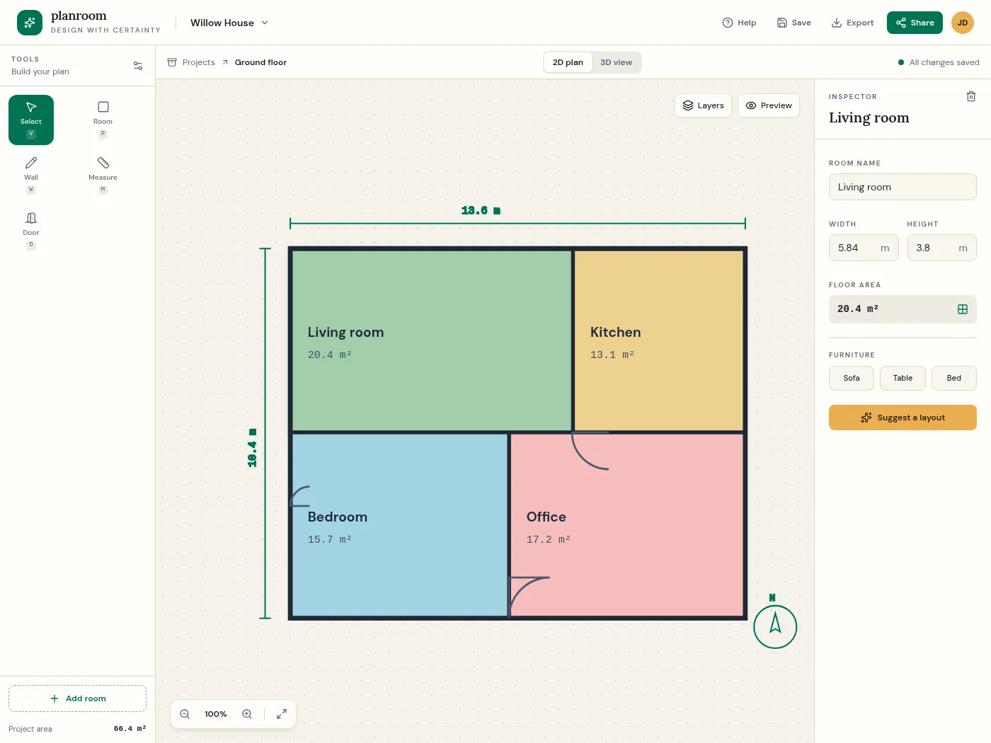 FloorPlan Magic App