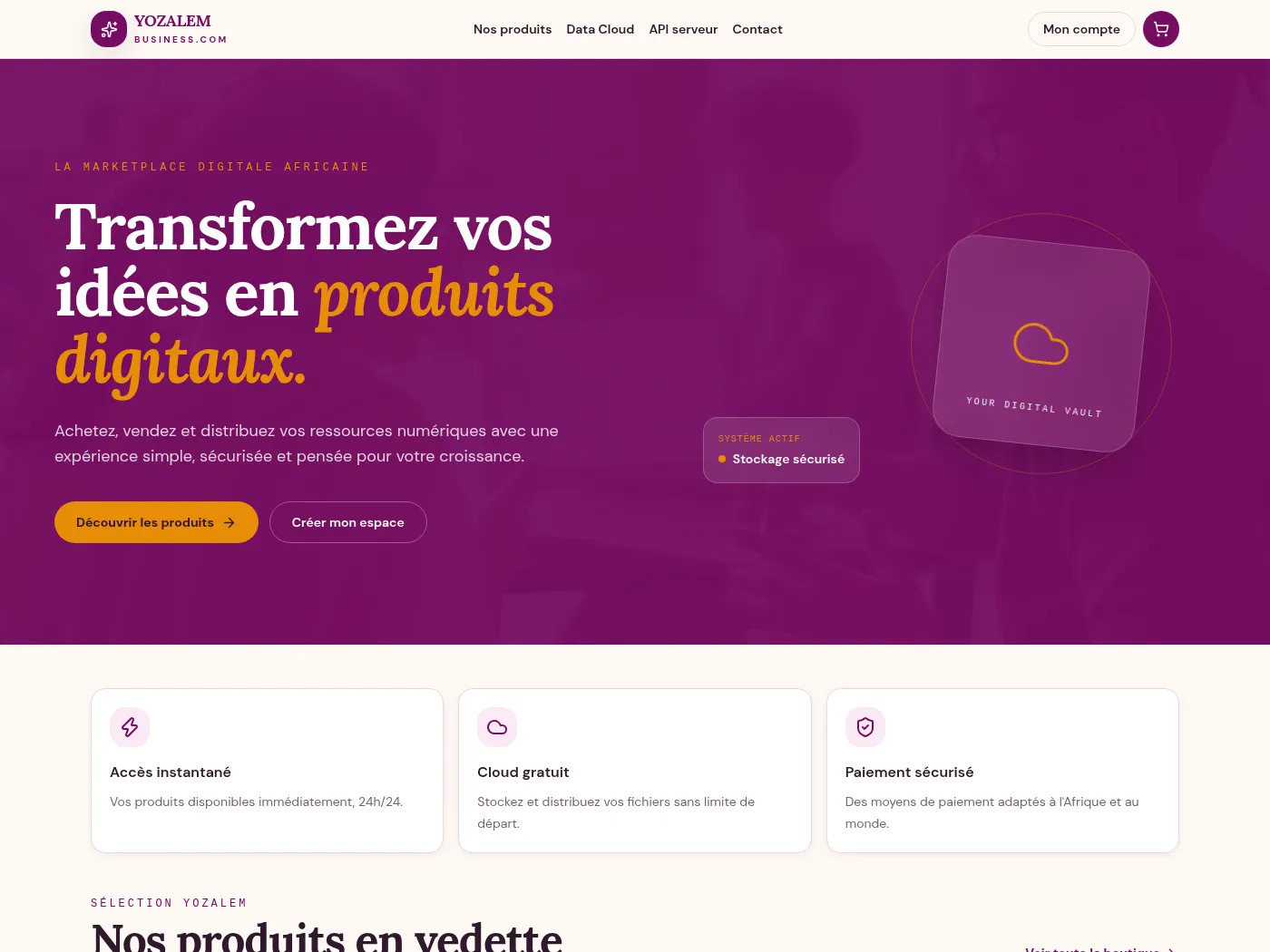 YOZALEMBUSINESS Platform