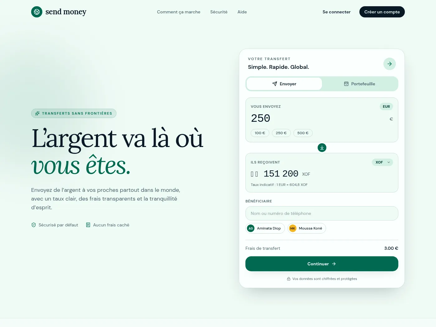 Global Money Transfer App
