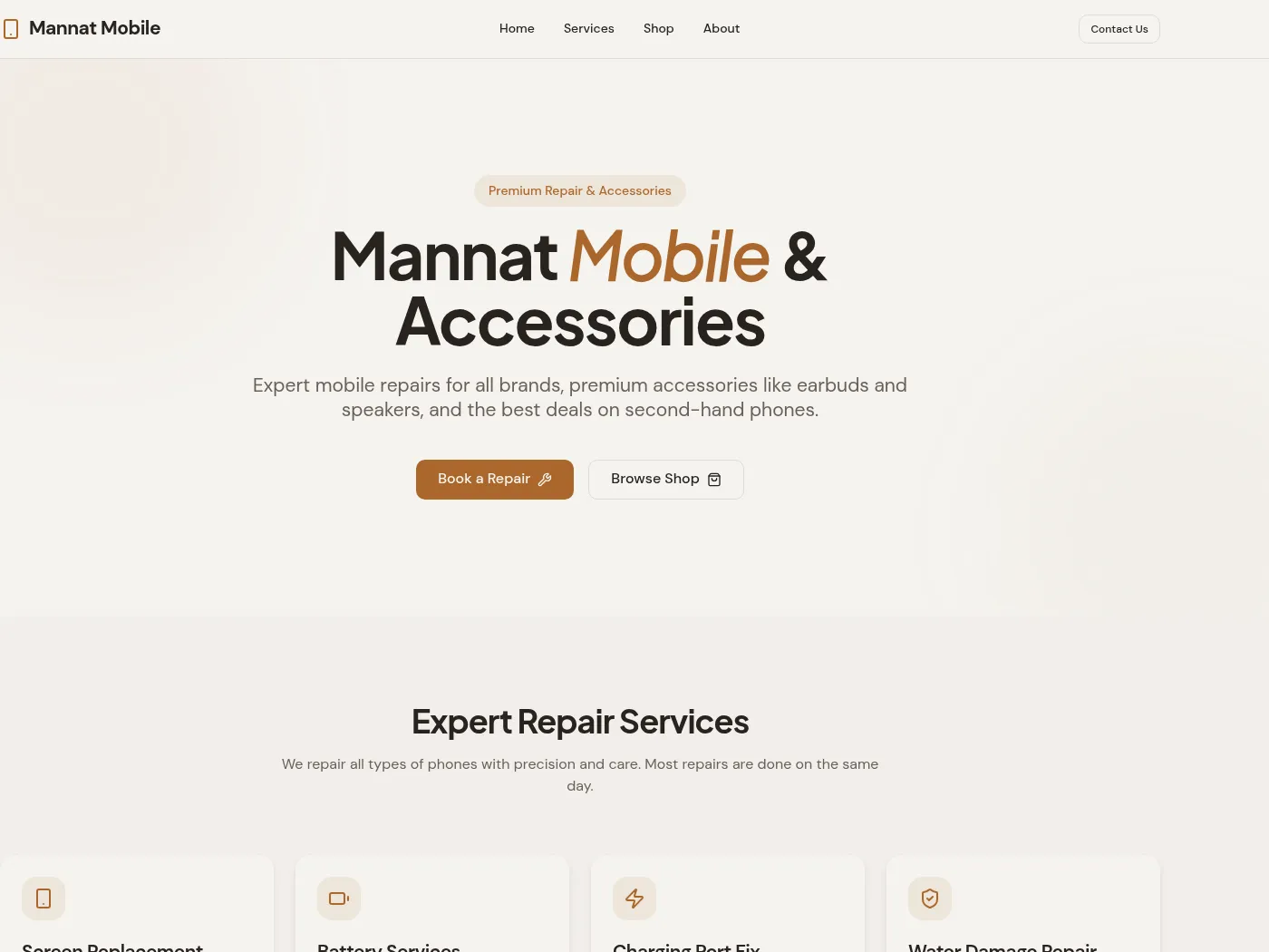 MobileFix & Accessories Hub