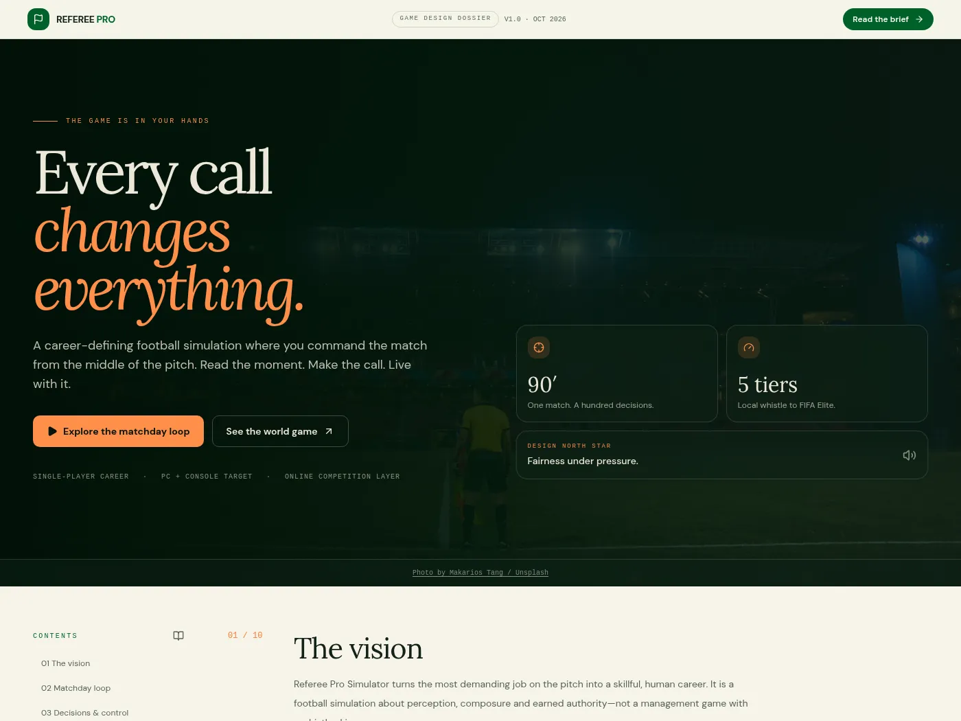 Referee Pro Simulator