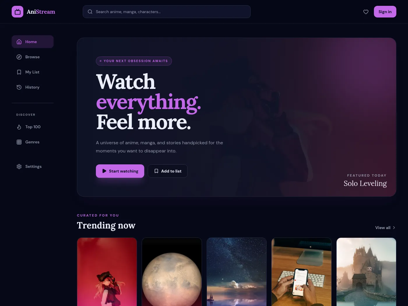 AniStream Hub