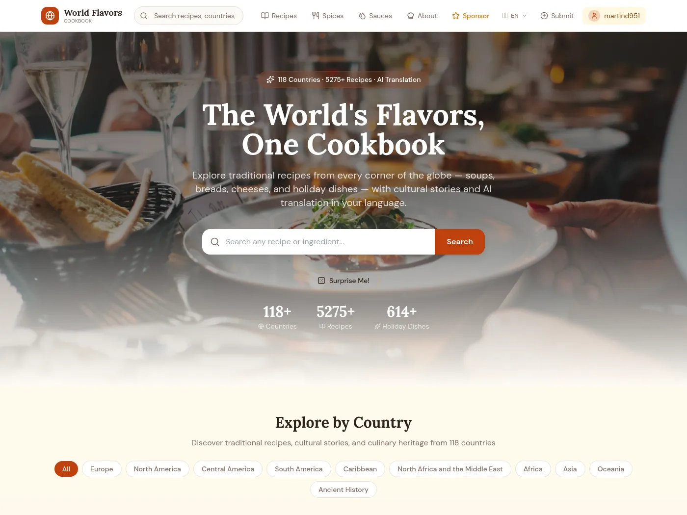 World Flavors Cookbook