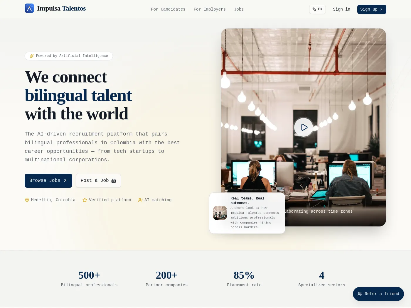 BilinguaMatch Colombia