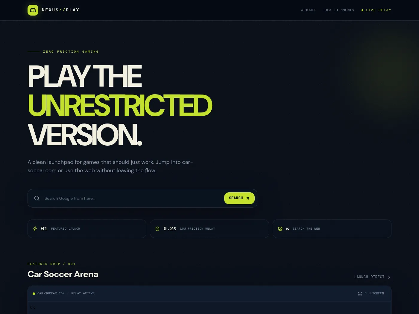 Unblocked Games Hub
