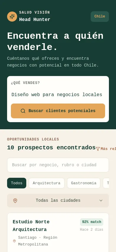 Salud Visión Finder
