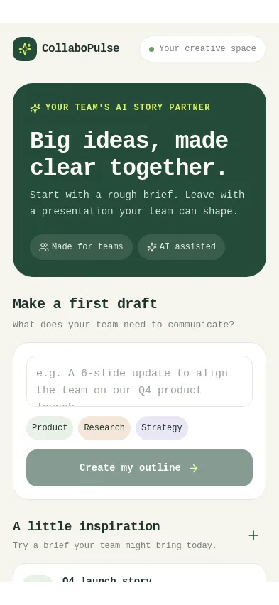 CollaboPulse Mobile Suite