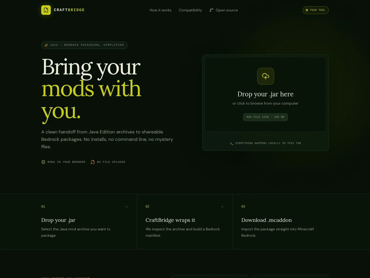 Minecraft Addon Converter