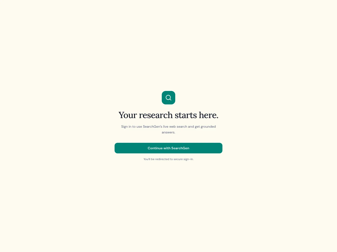 SearchGen AI Agent