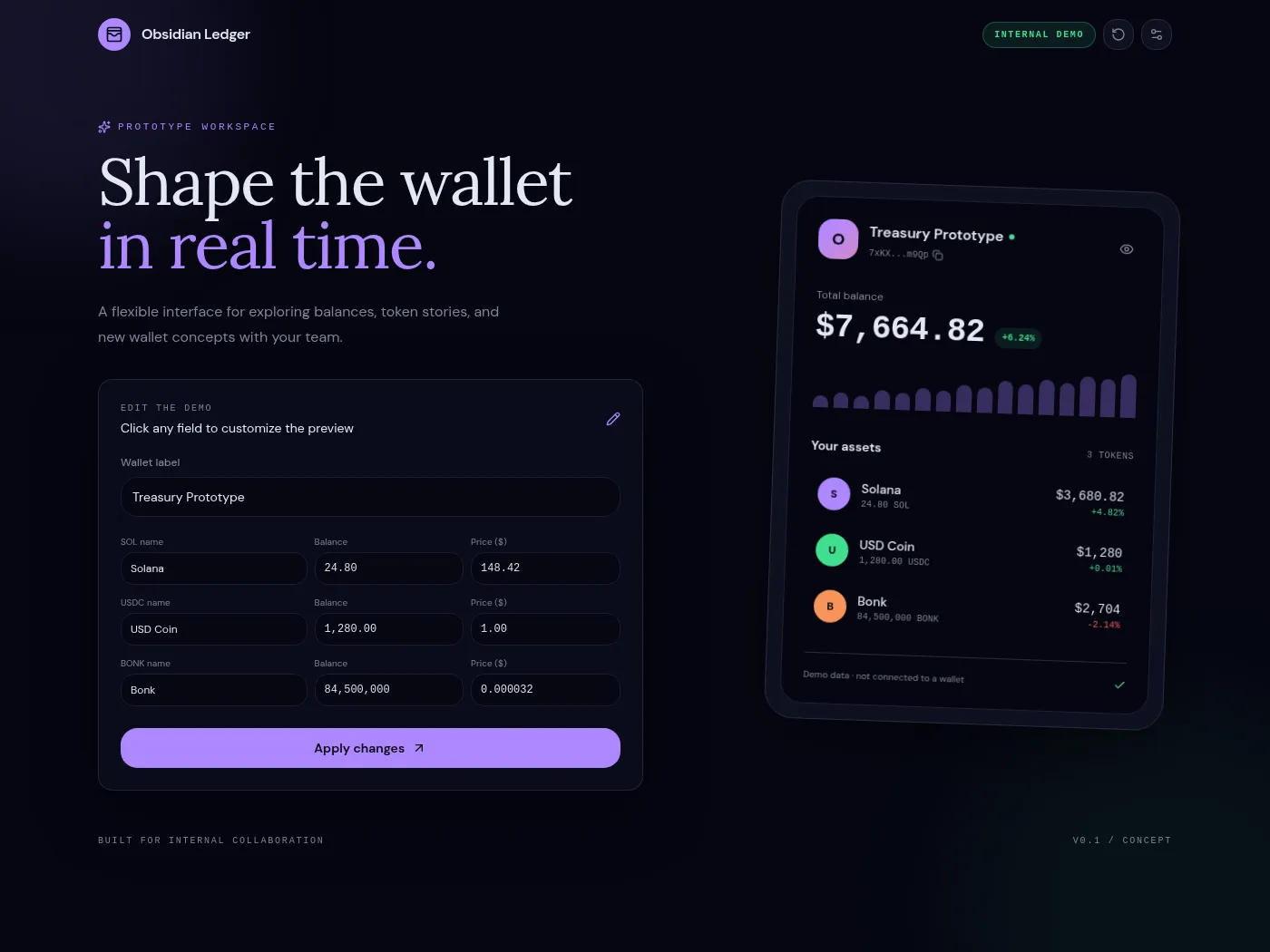 Phantom Wallet Mockup