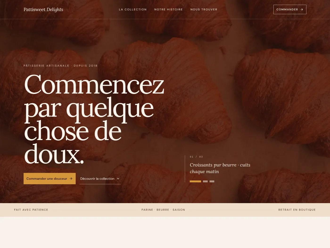 Pattisweet Delights Site
