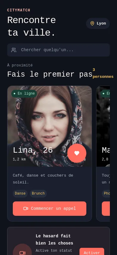 CityMatch Video Chat