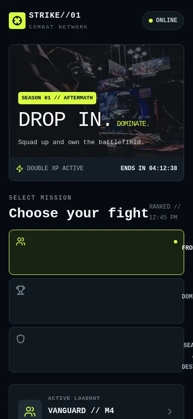 Mobile FPS Strike