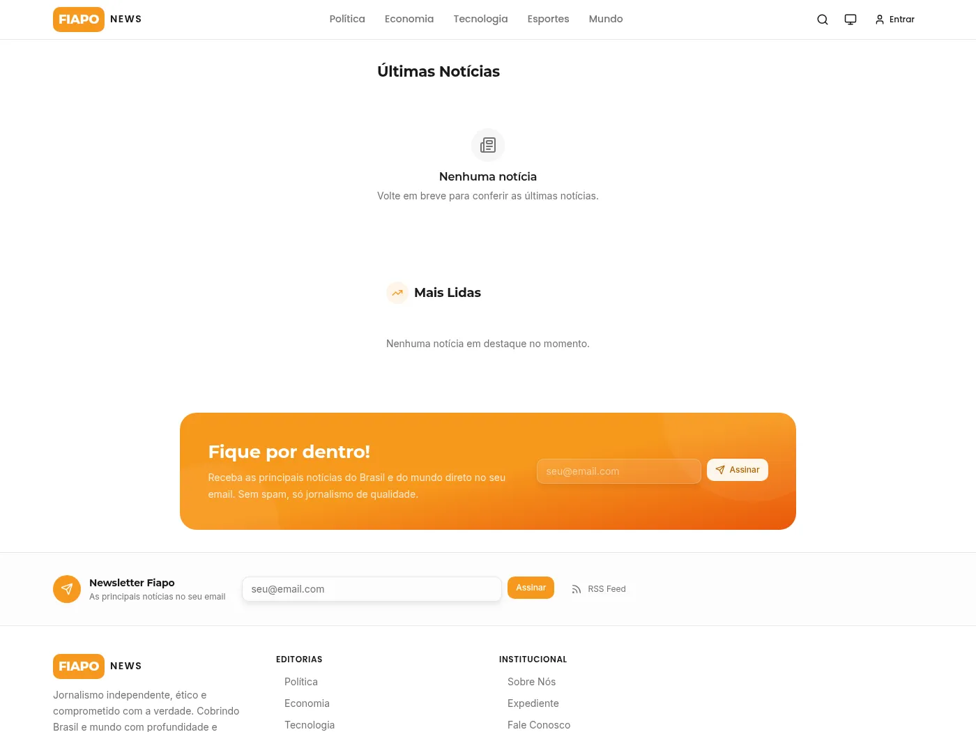 Fiapo News Portal