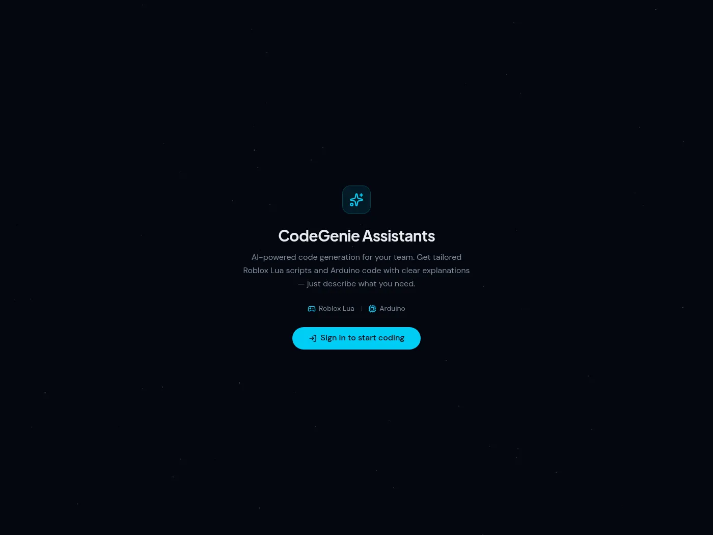 CodeGenie Assistants