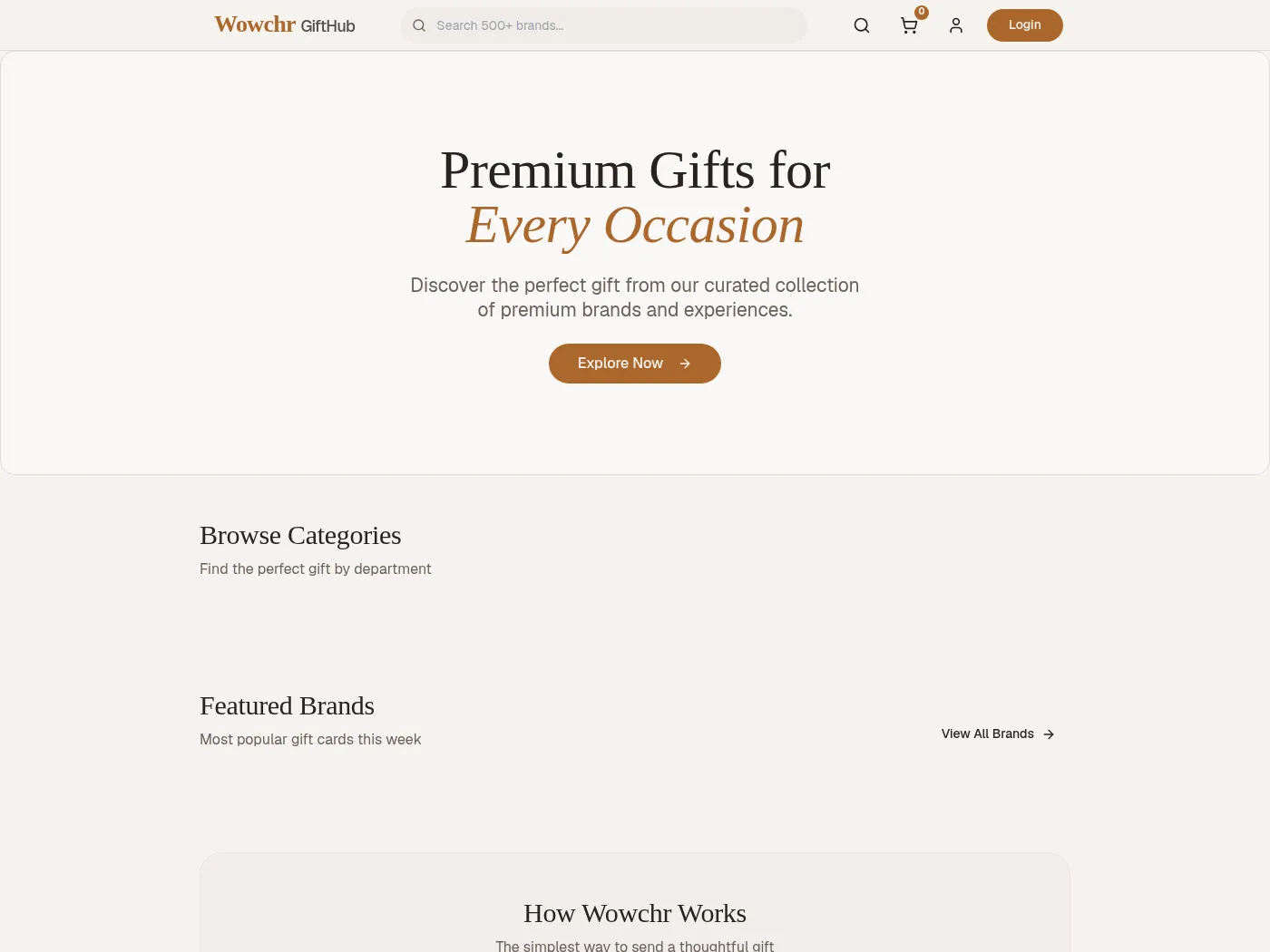 Wowchr GiftHub