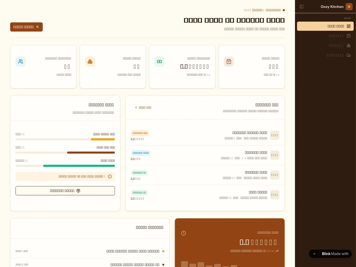 Oozy Masri Dashboard