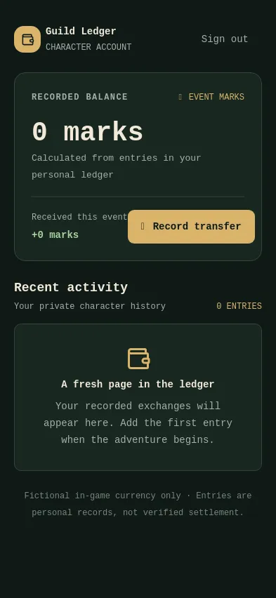 LARP Wallet App