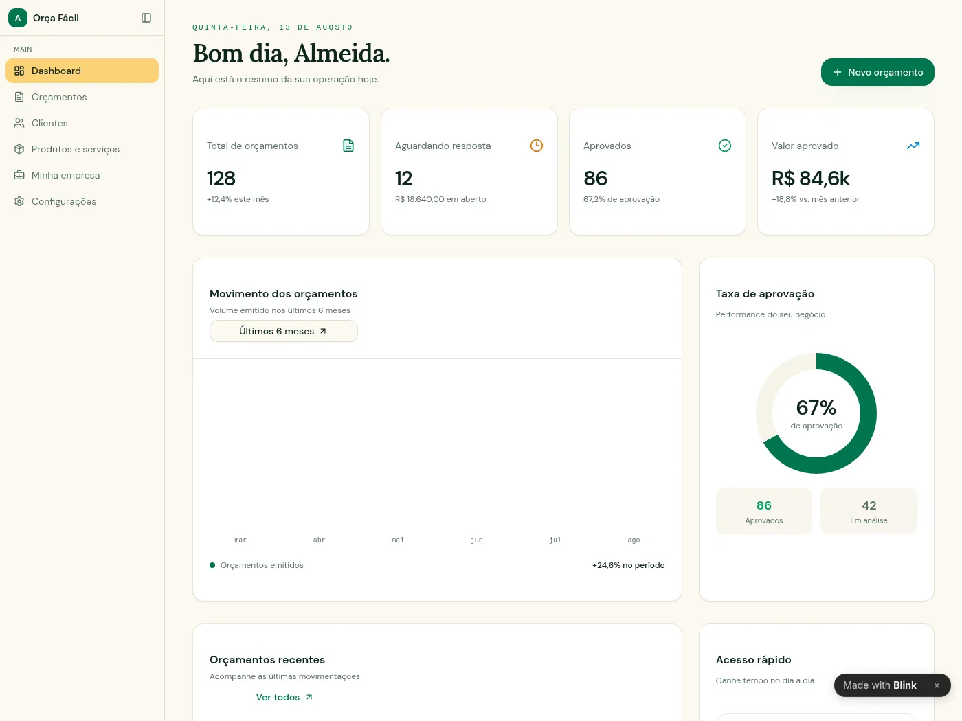 Orça Fácil App