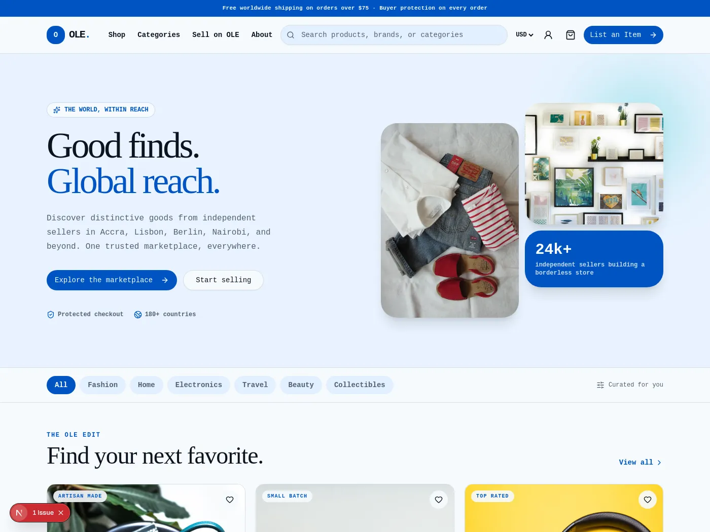 OLE Store Marketplace