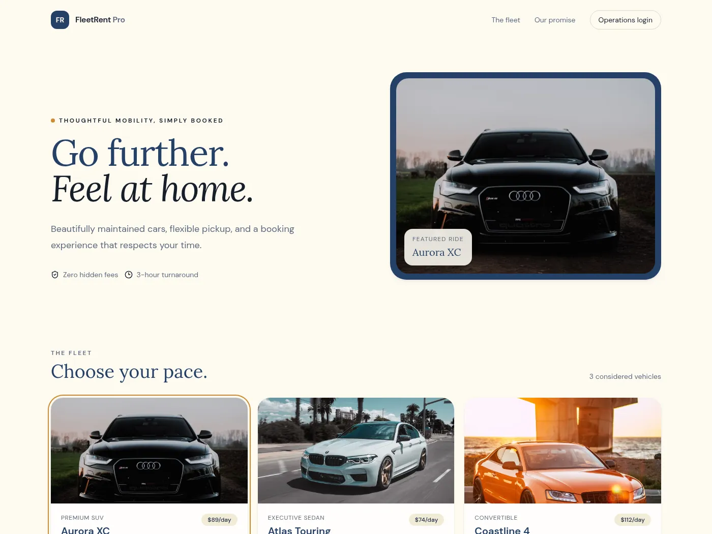 FleetRent Pro
