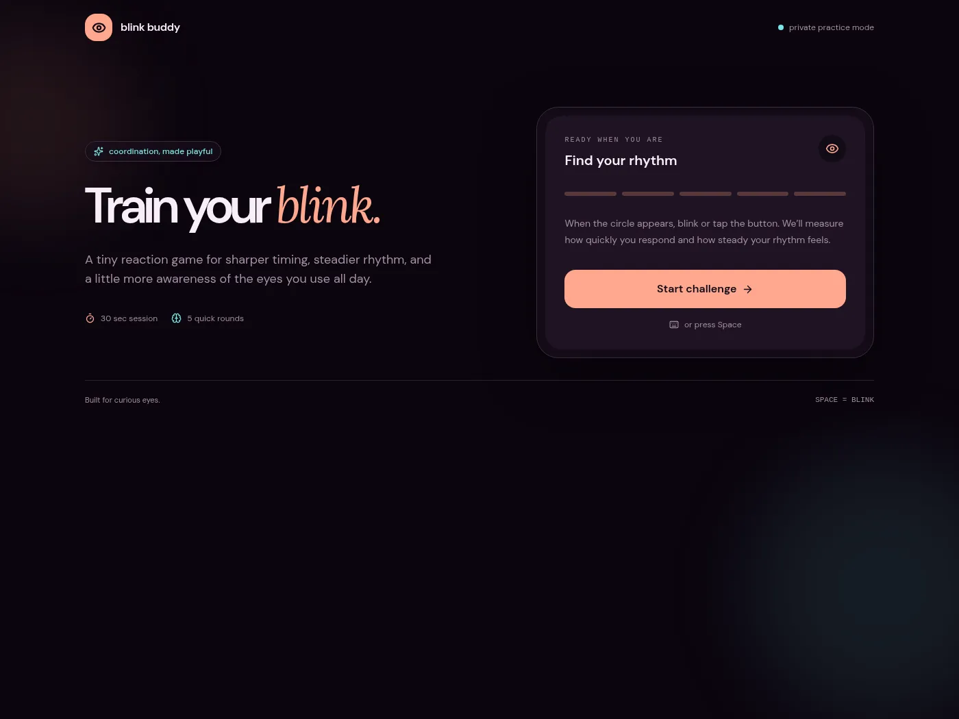 Blink Buddy