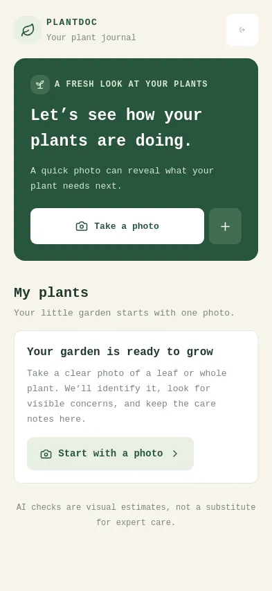 PlantDoc AI Mobile
