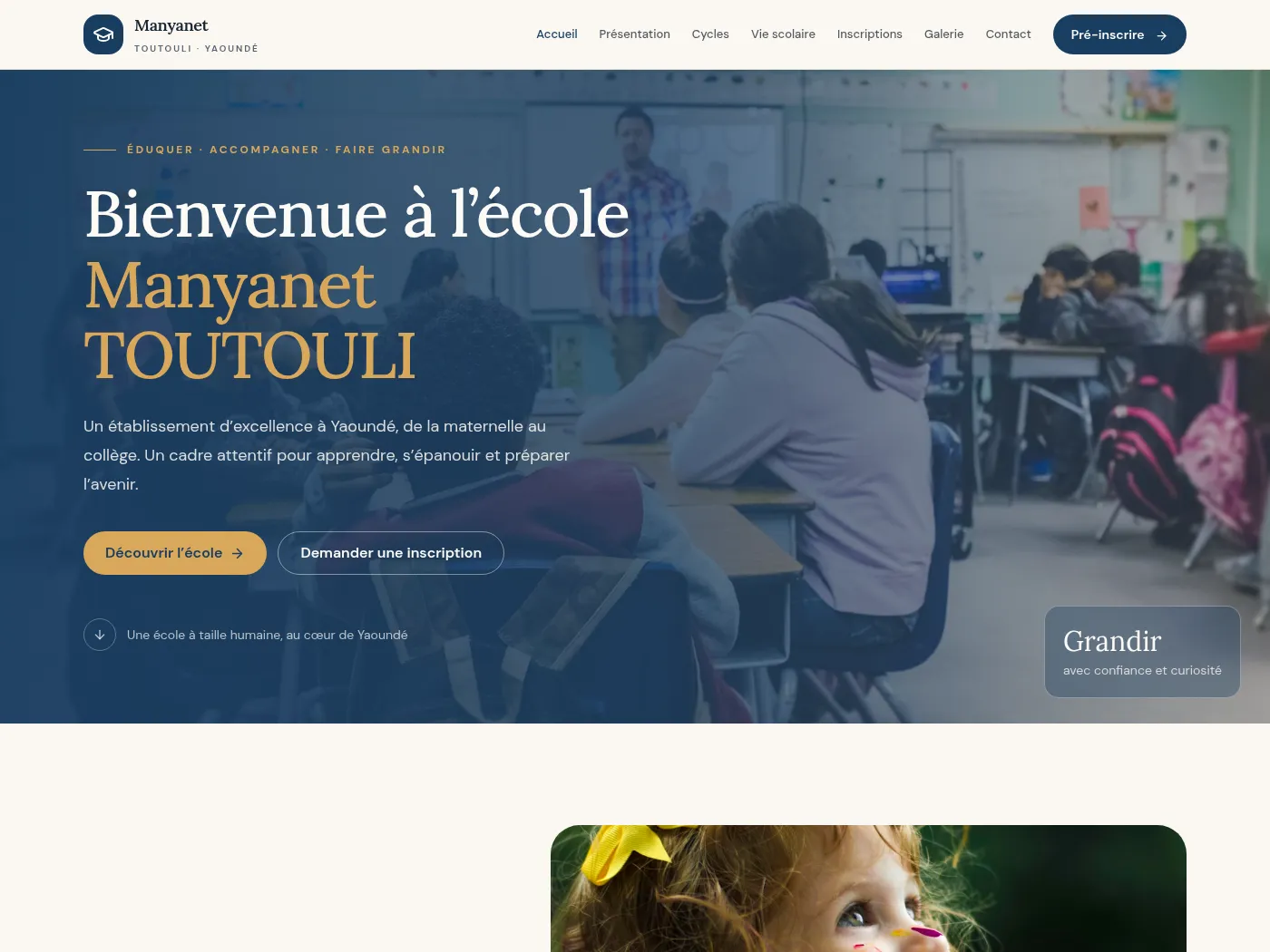 Manyanet Toutouli School Site
