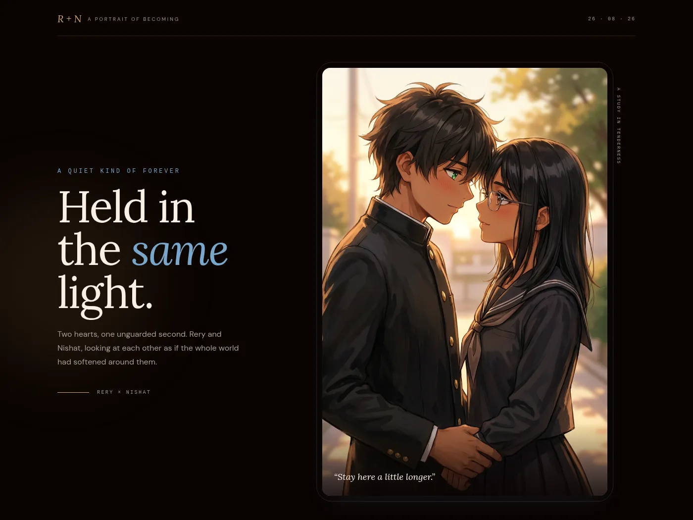Romantic Duo Portrait