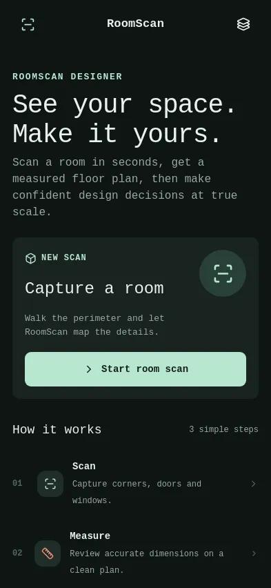 RoomScan Designer