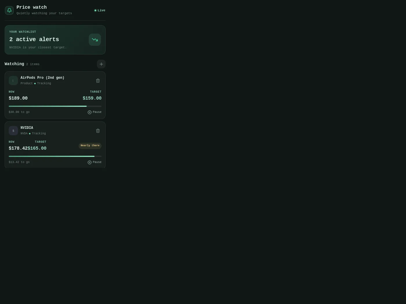 Price Alert Agent