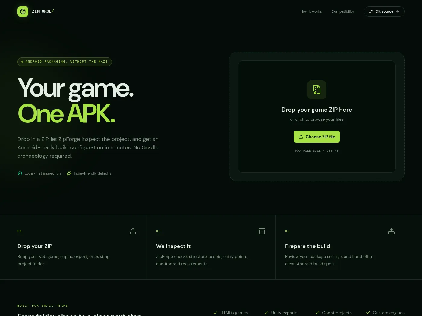 Zip to APK Converter