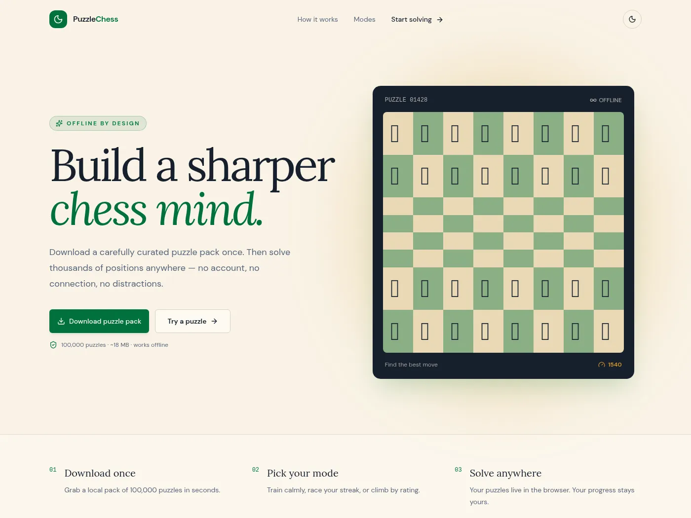 PuzzleChess Web