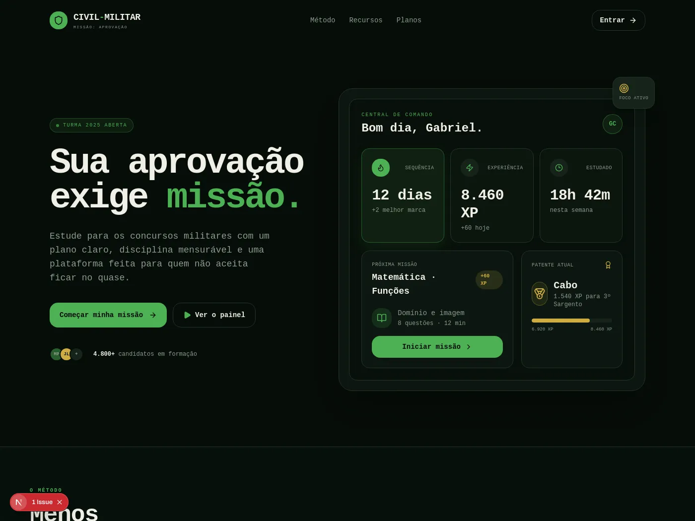 Civil-Militar Prep Platform