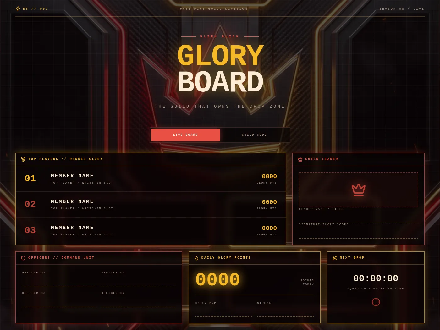 Neon Glory Board