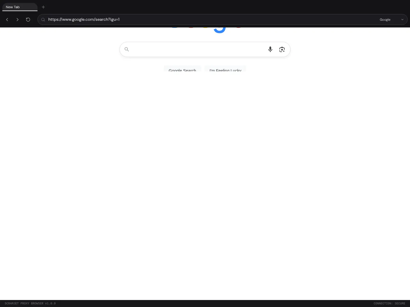 Scramjet Proxy Browser (Remix)