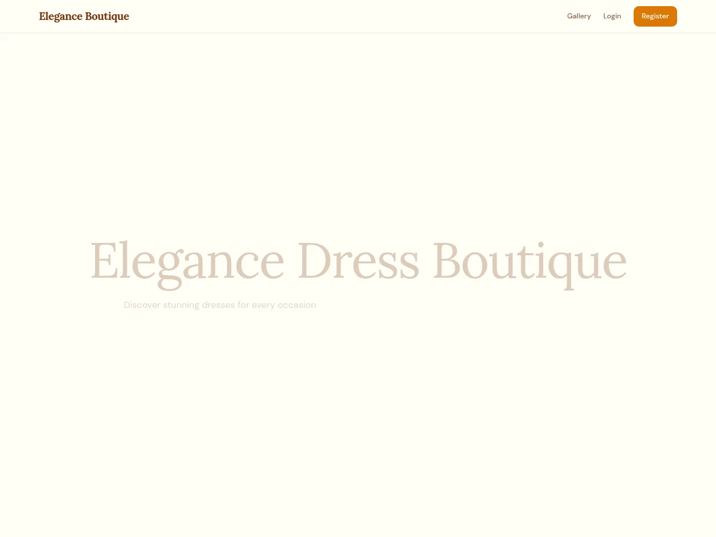 Dress Gallery Portal