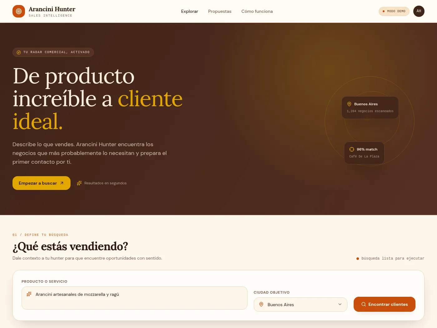 Arancini Hunter