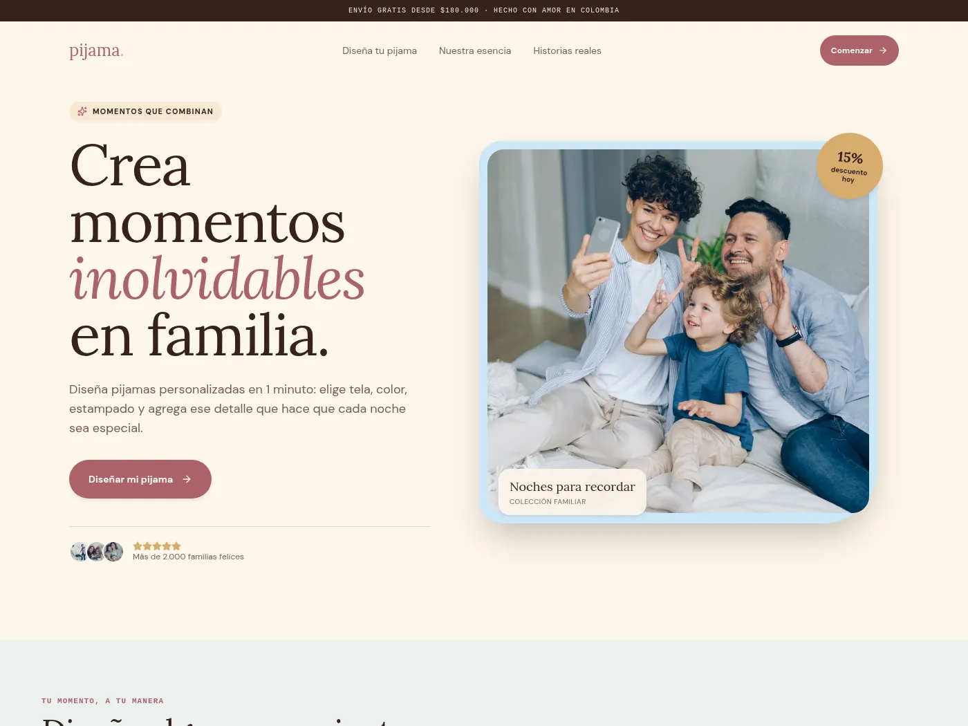 Pijama Family Customizer