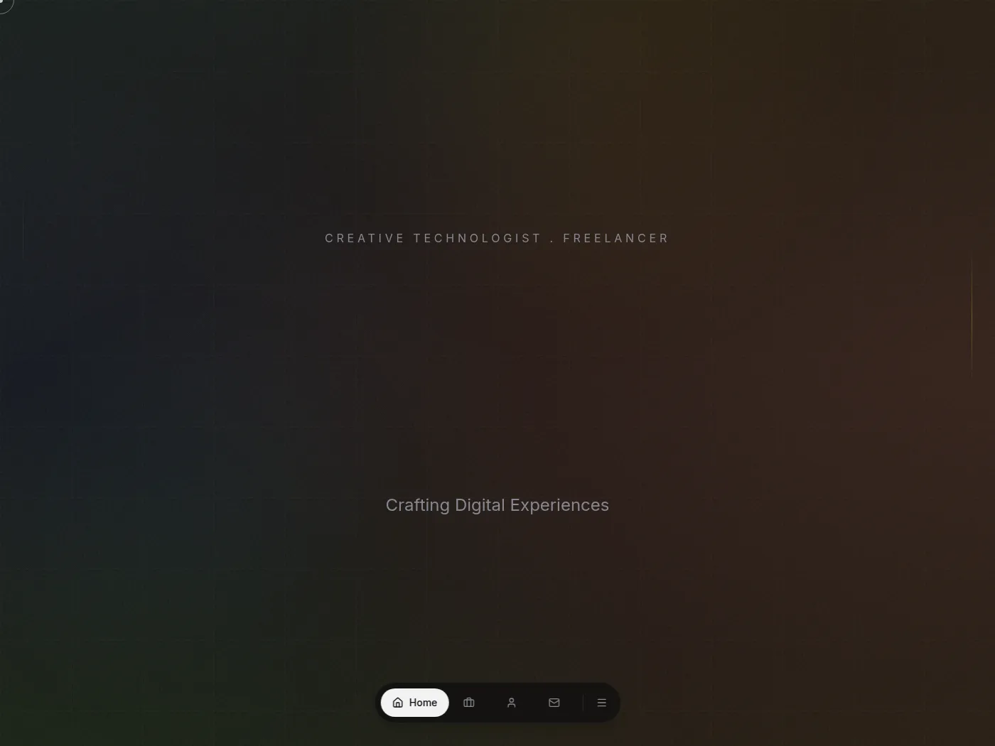 Immersive Scroll Portfolio (Remix)