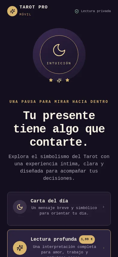 Tarot Pro Móvil