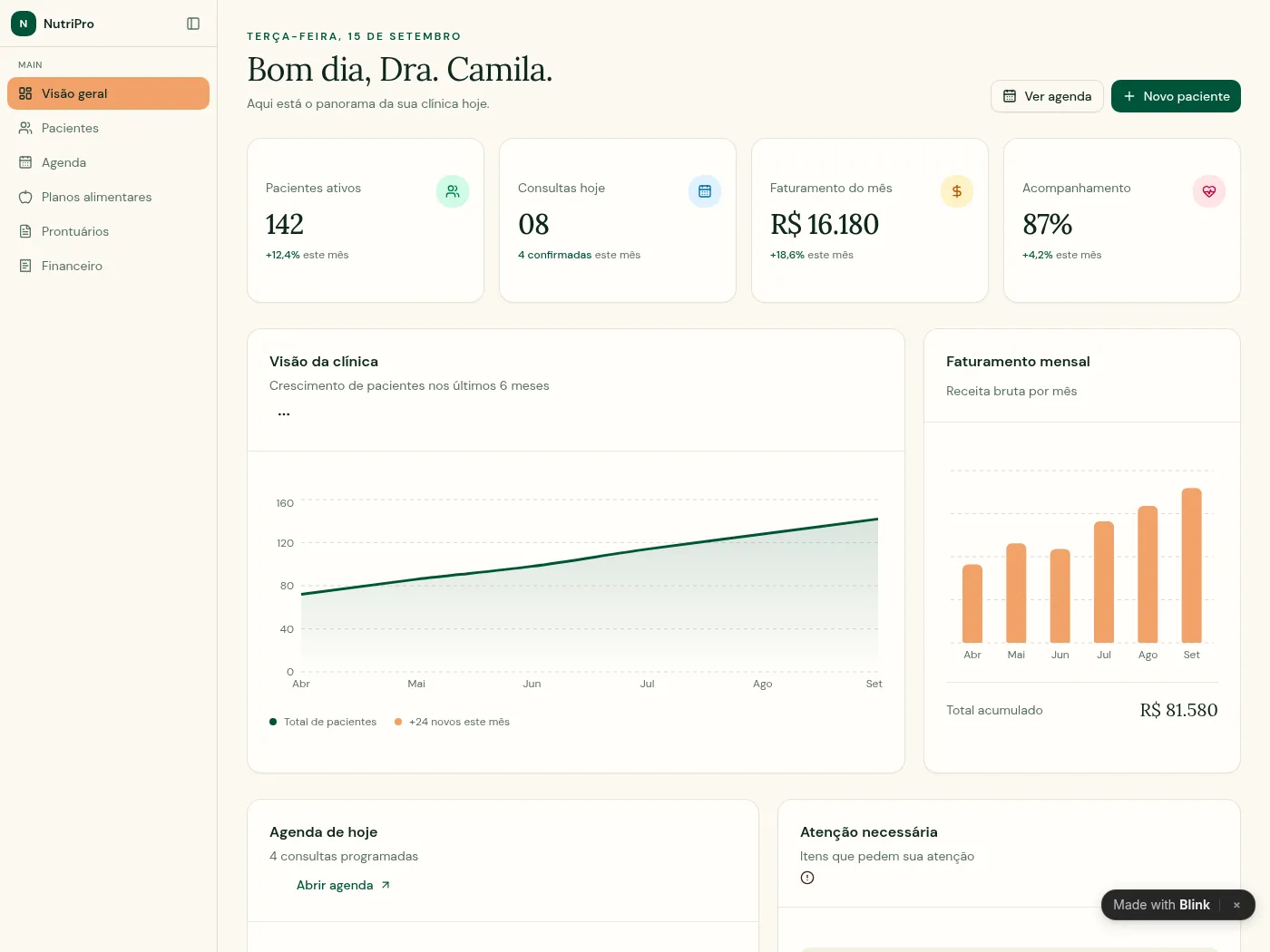 NutriPro SaaS Platform