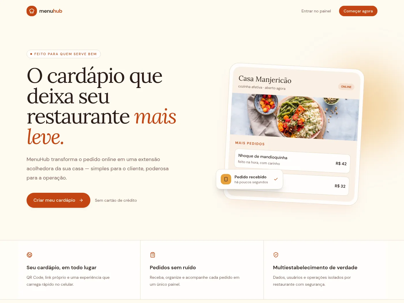 MenuHub SaaS Platform
