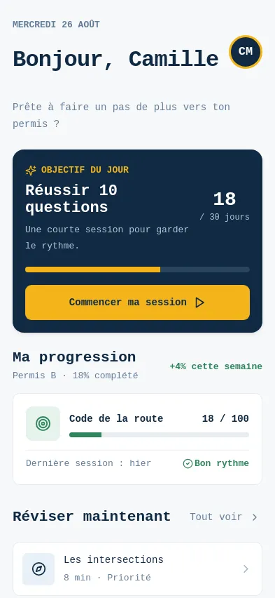 Conduite Coach App