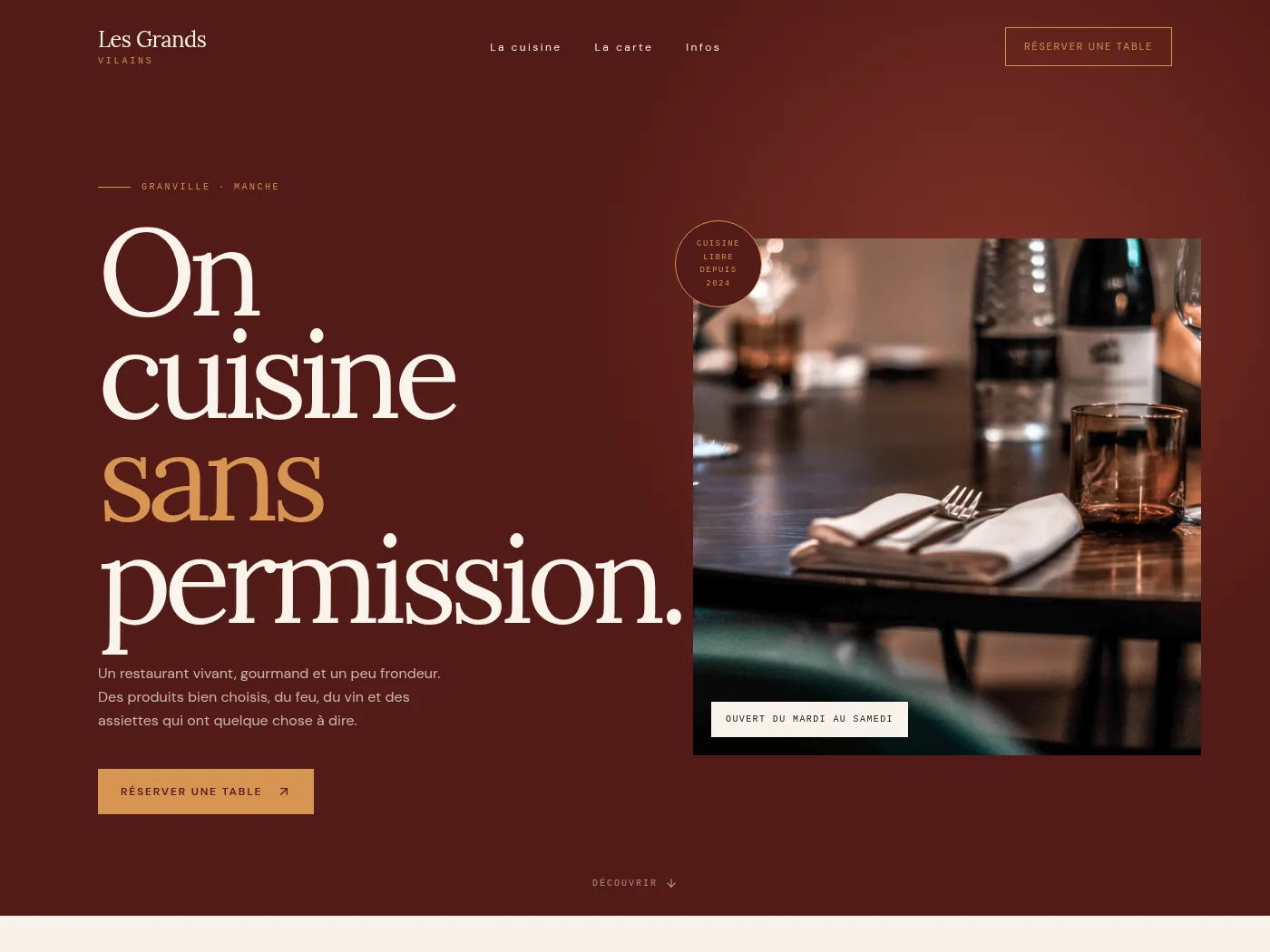Les Grands Vilains Site