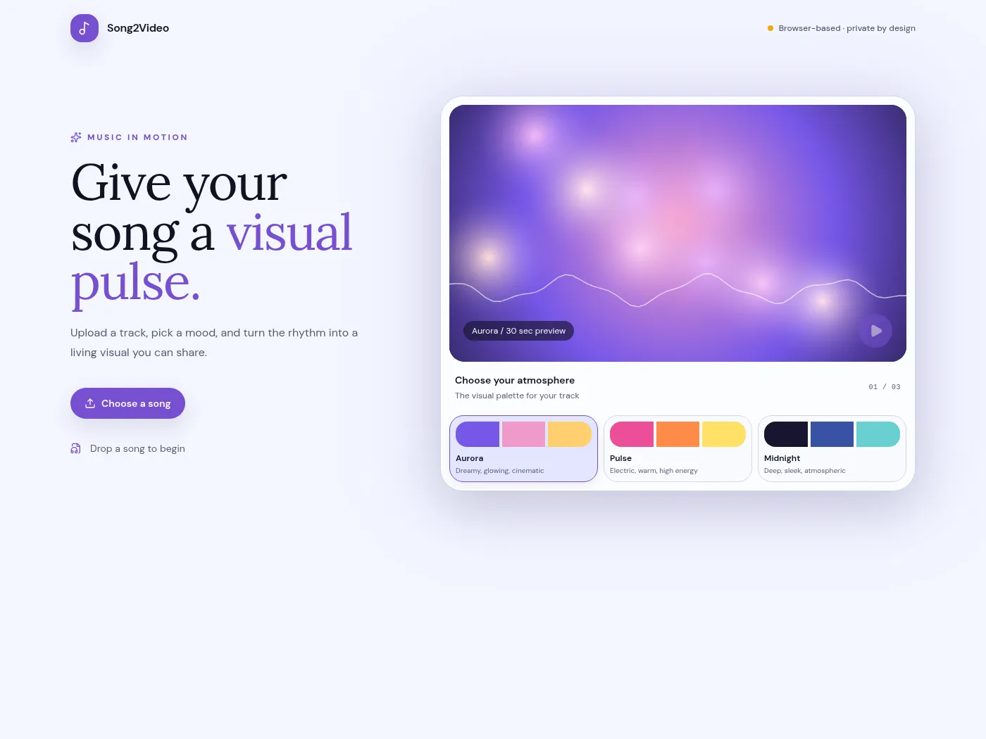 Song2Video Creator