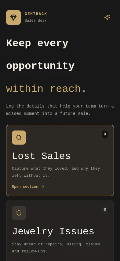 GemTrack Mobile